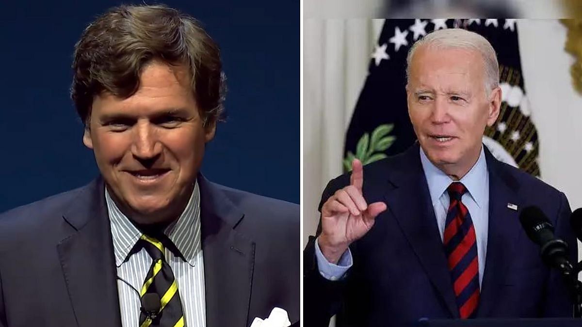 US: Former Fox Host Tucker Carlson Claims Top Democrats Question President Biden's Fitness For ...