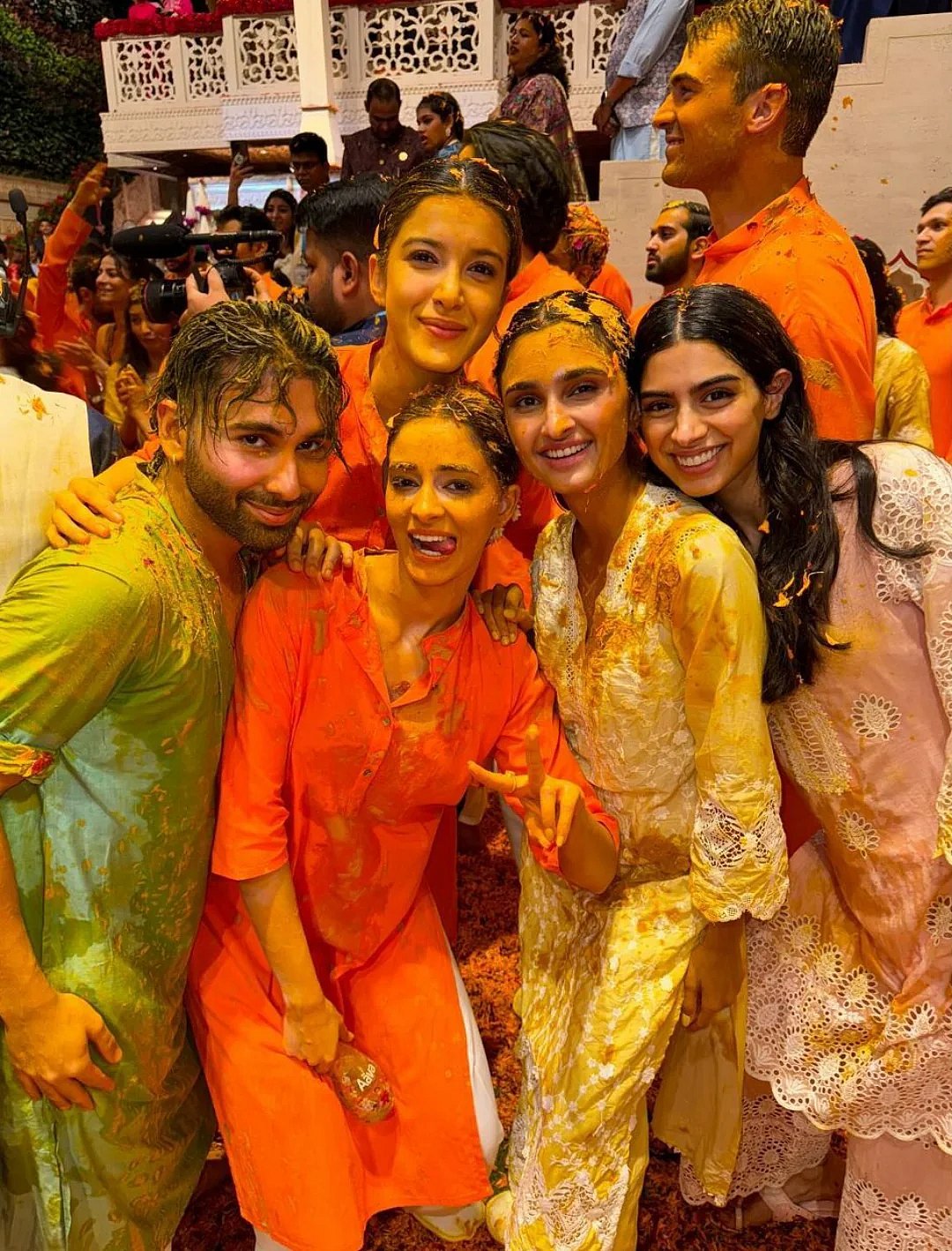 Inside Photos From Anant Ambani-Radhika Merchant's Haldi Ceremony