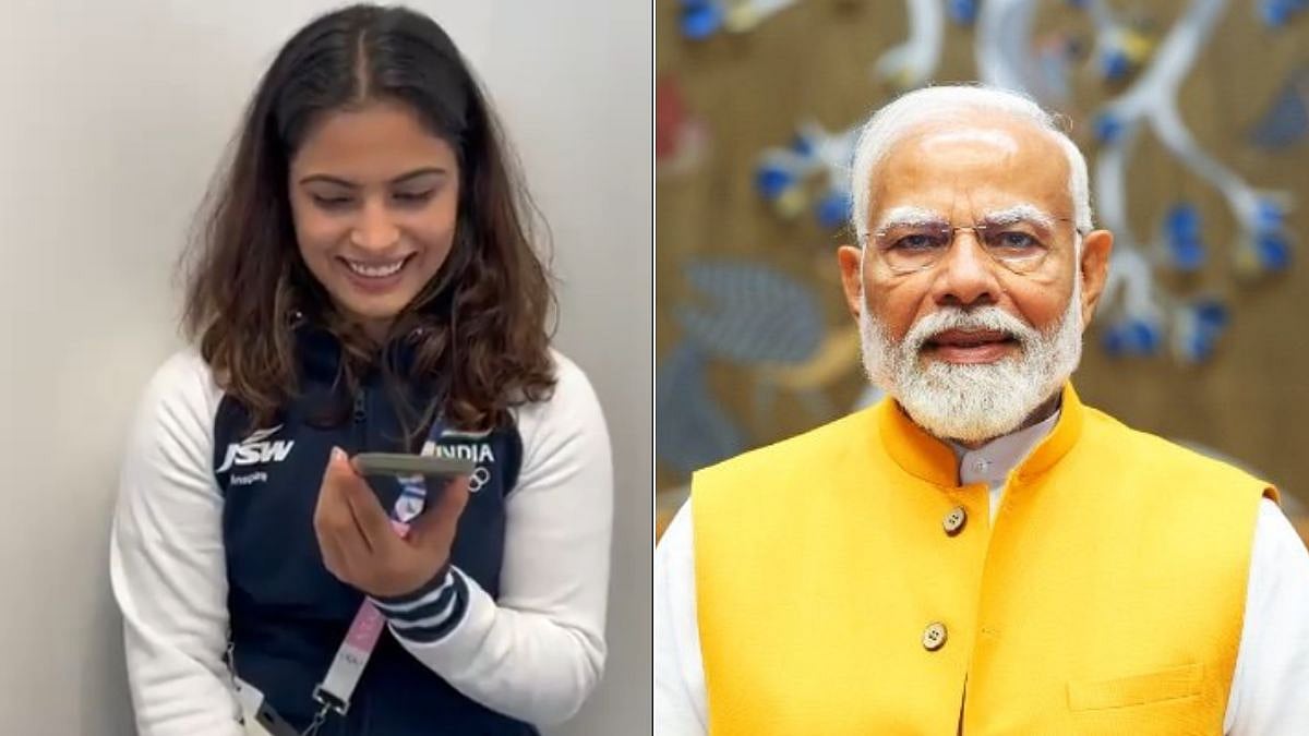 Video: PM Modi Speaks To Manu Bhaker On Phone, Congratulates Shooter ...