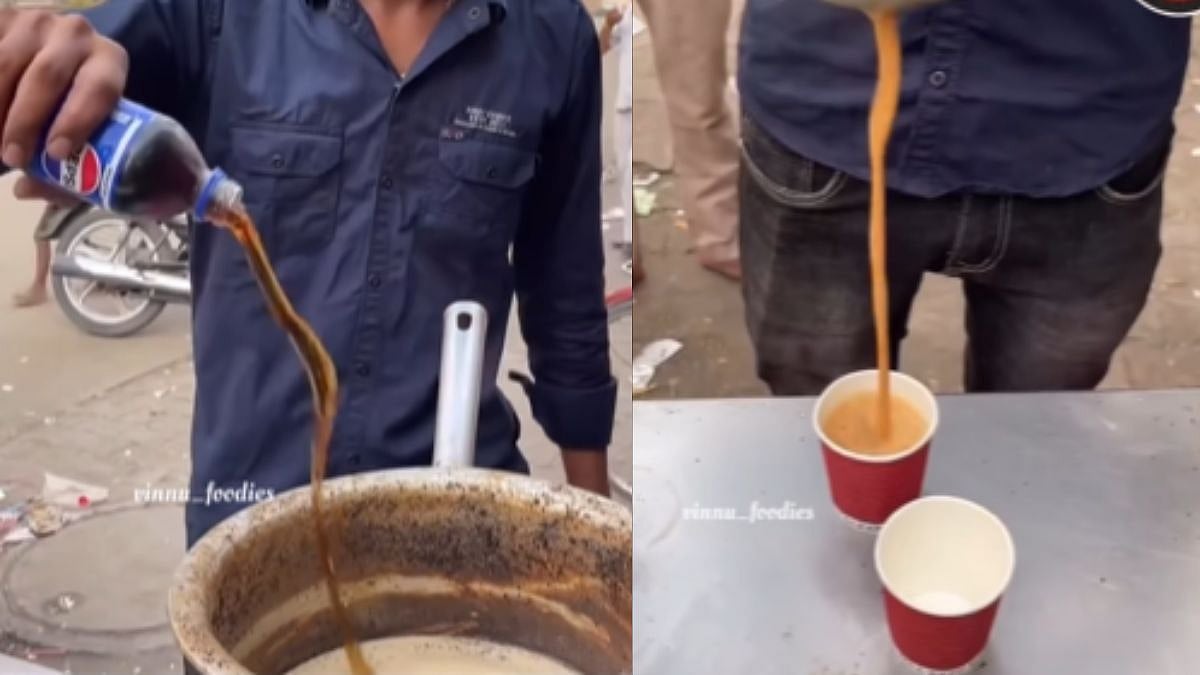 Viral Video: Roadside Tea Vendor Prepares Chai With Pepsi, Leaves ...