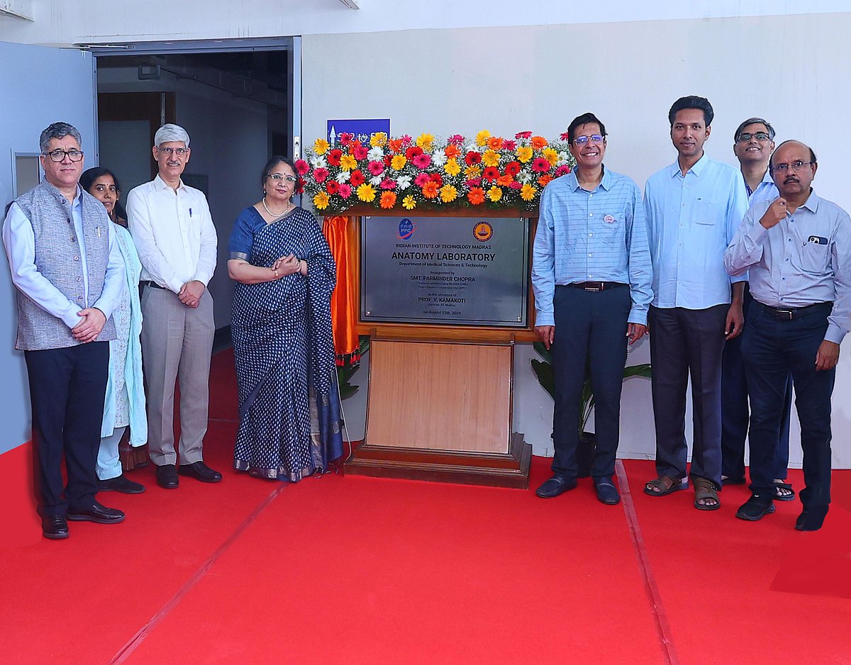 IIT Madras Gets ₹16.5 Crore Grant For Anatomy Lab From Power Finance ...