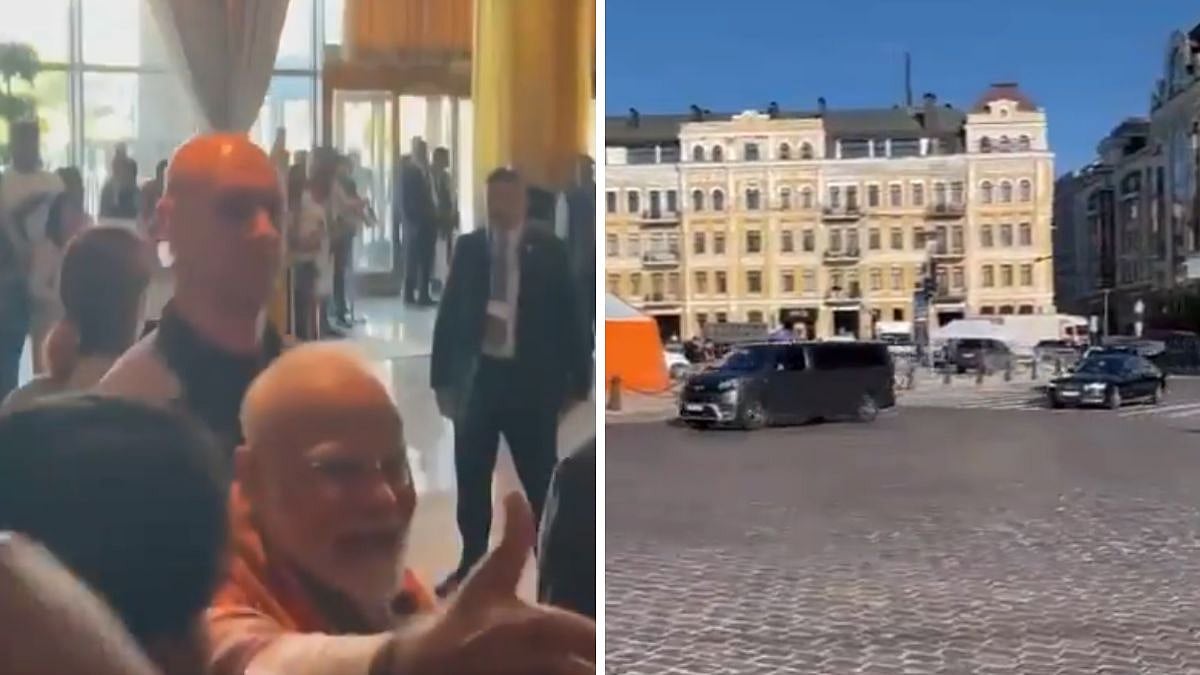 PM Modi Arrives In Ukraine's Kyiv; First-Ever Visit By Indian Prime ...