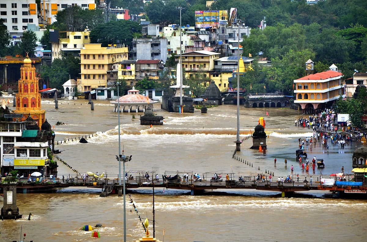 Nashik: Heavy Rains in District, Dams Overflow; 3 Rain-Related Accidents Reported