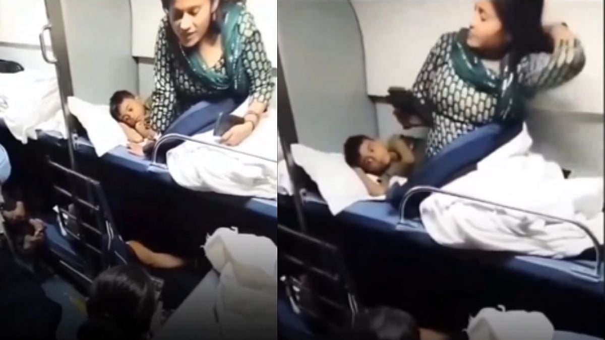 'Adjust Karlo, Mein Nahi Utar Rahi': Ticketless Woman Rests On Train ...