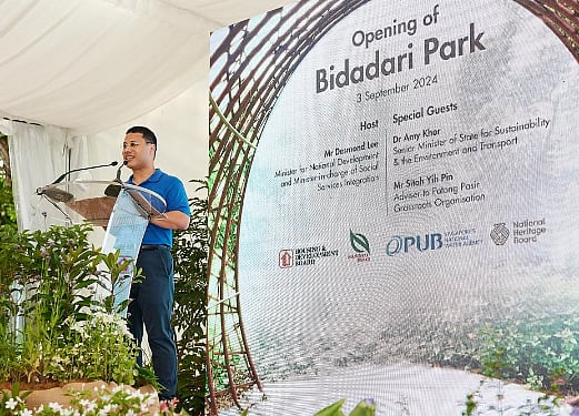 New Bidadari Park, Equal In Size To 18 Football Fields, Adds A Large ...