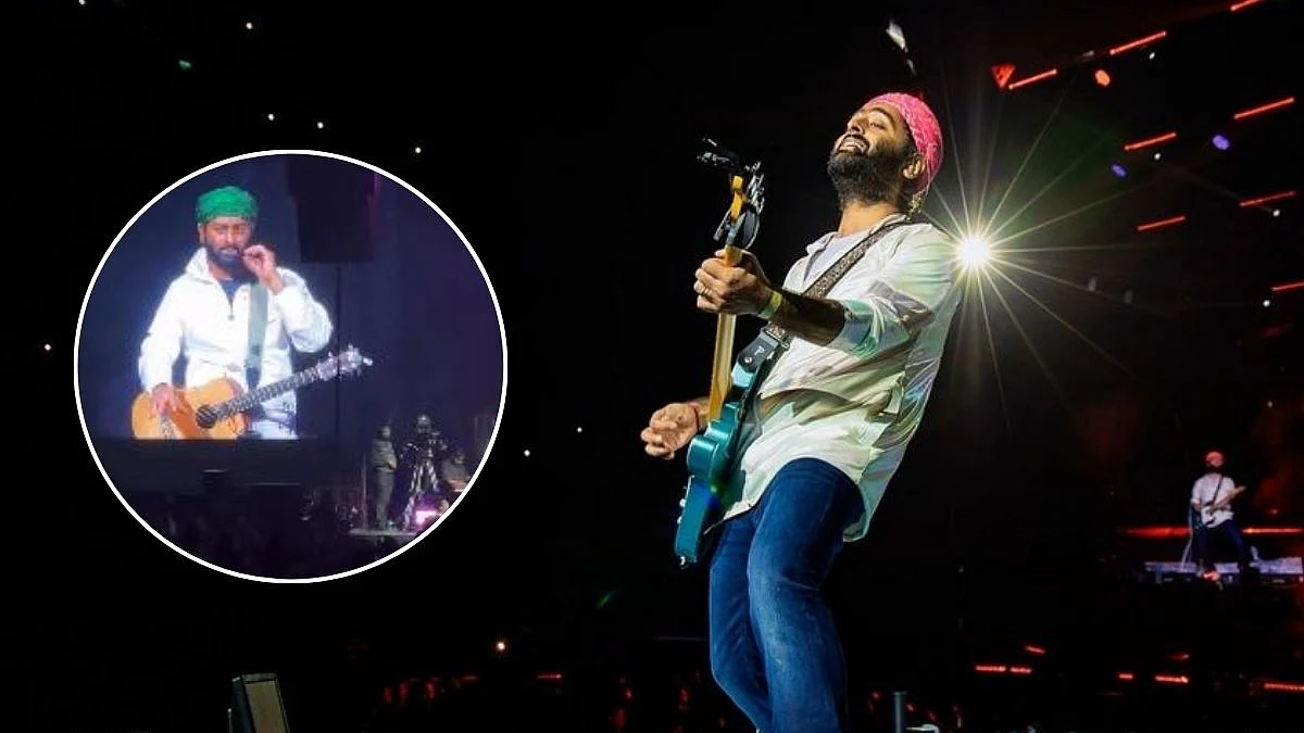 'Not Fair': Arijit Singh Schools Security Guard Who Grabbed Female Fan ...