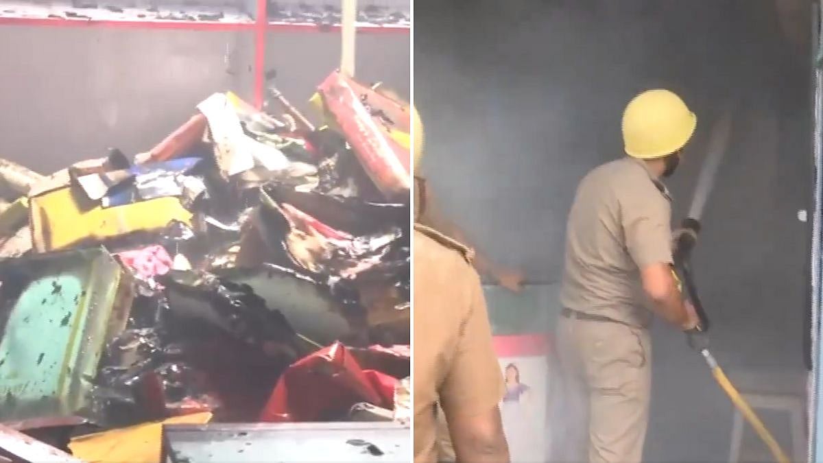 West Bengal: Massive Fire Breaks Out In Siliguri's Bidhan Market ...