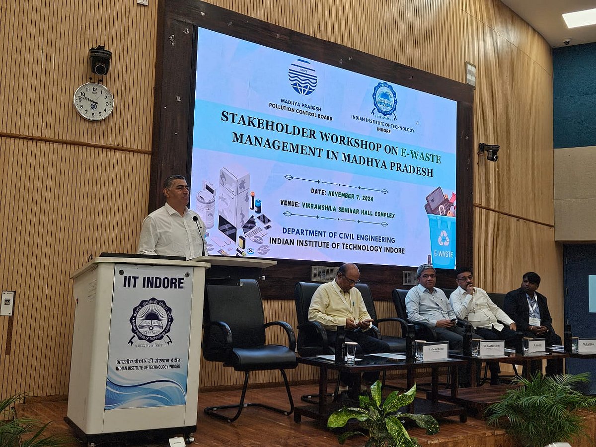 IIT Indore MPPCB Hosts Workshop On E-Waste Management To Promote ...