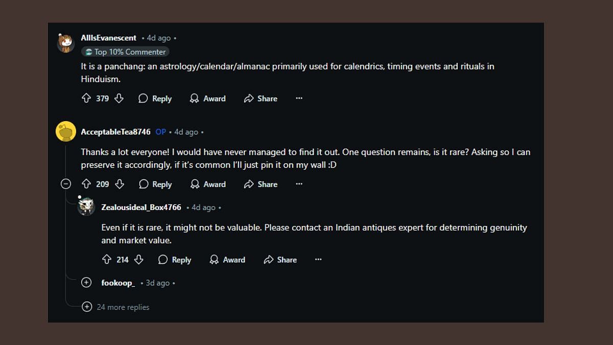 Viral: Ancient 'Panchang' Written In Devanagari Text Found At German ...