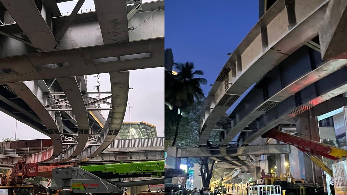 Mumbai: BMC Completes Girders Installation On Mith Chowky Flyover In ...