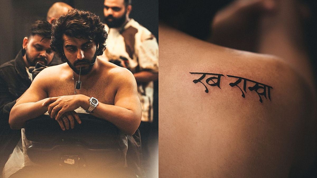 Arjun Kapoor Dedicates His New 'Rab Rakha' Tattoo To Mother Mona ...