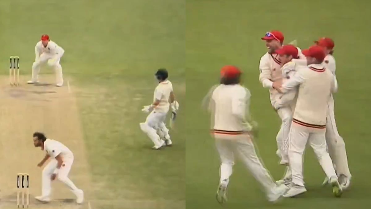 Epic Brain Fade! Riley Meredith Goes For Needless Run, Dismissed As ...