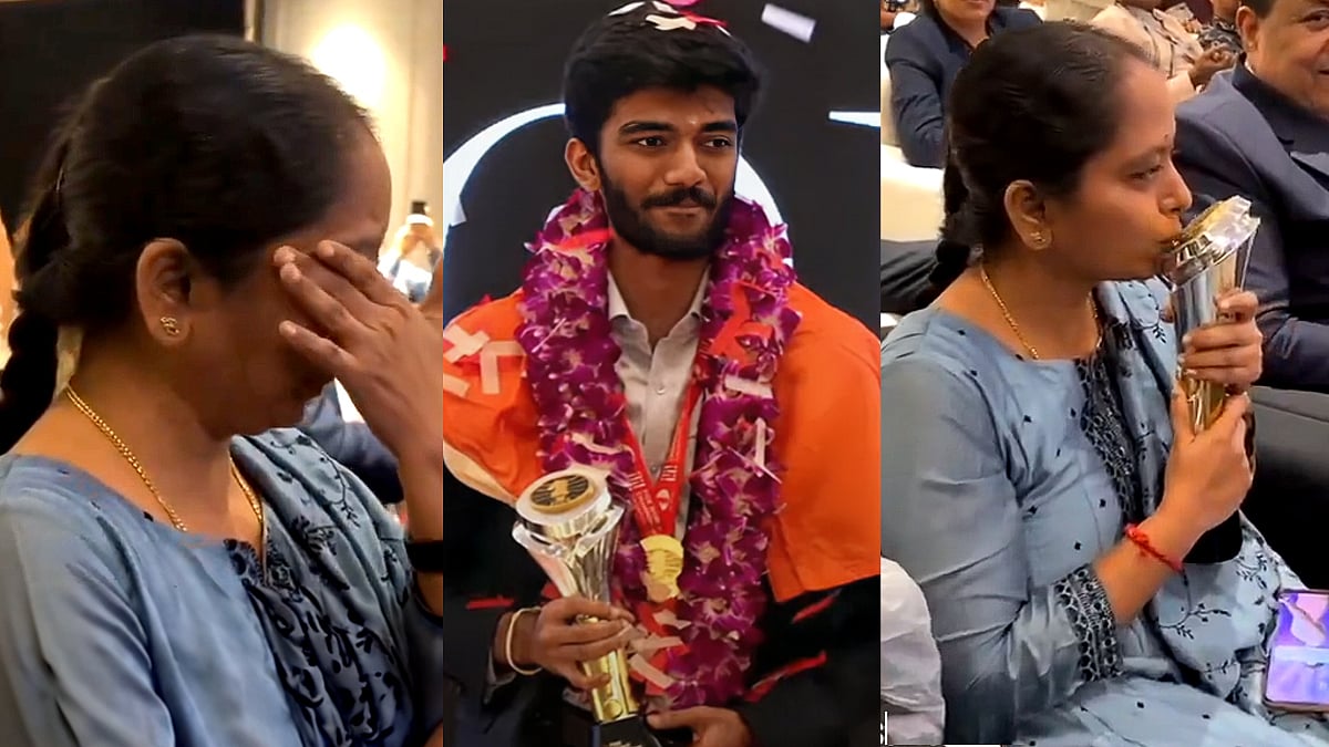Emotional! D Gukesh's Mother In Tears At World Chess Championship ...