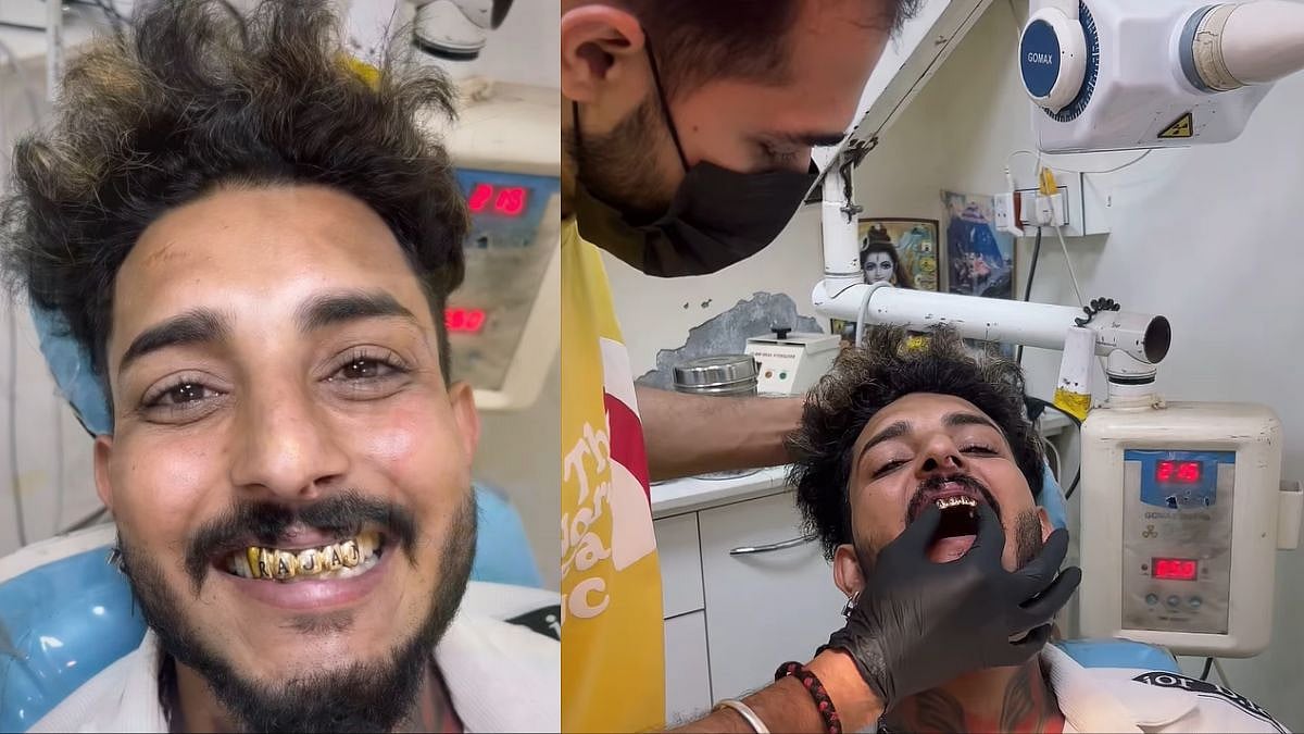 Man Extracts Natural Teeth To Fit Golden Name-Inscribed Ones In Bizarre ...