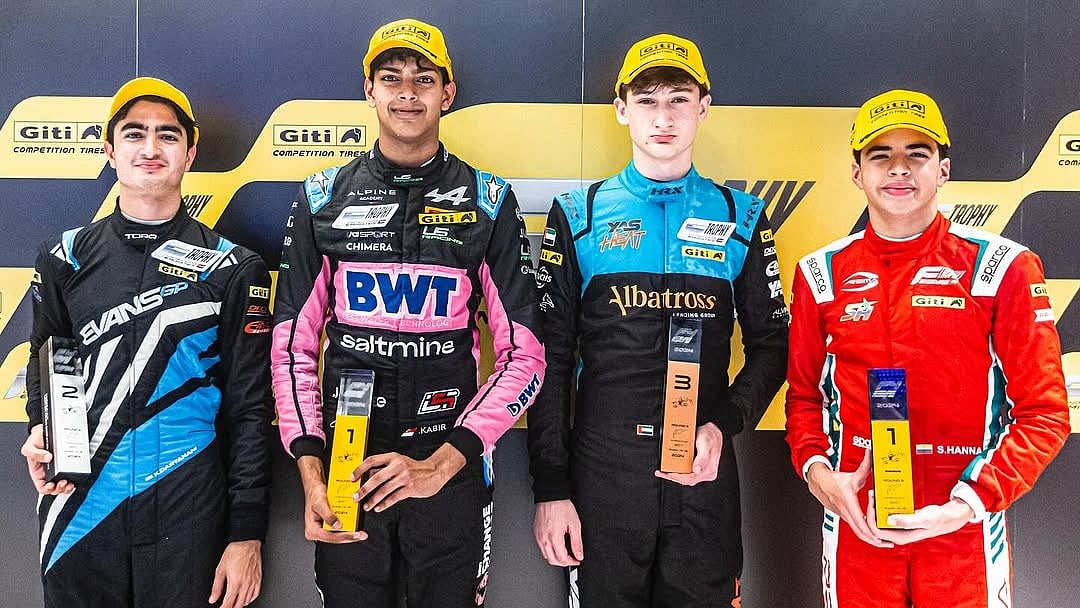 Mumbai Falcons Wins Team Championship Trophy in Formula 4 Middle East ...