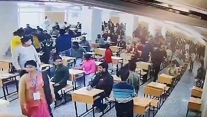 CCTV Video Captures Chaos At Bihar BPSC Exam Centre: Candidates Tear ...