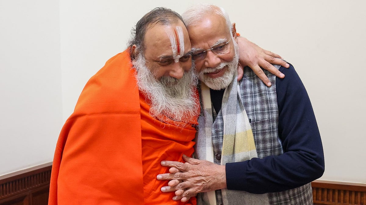 Jabalpur’s Renowned Spiritual Leader Swami Raghav Devacharya Meets ...