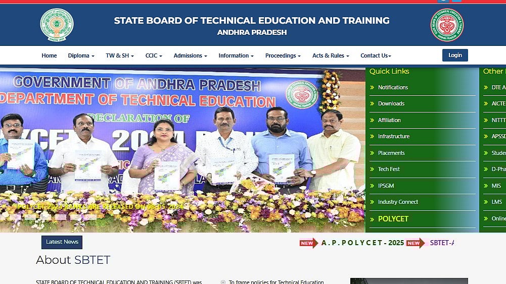 AP SBTET Diploma Results 2025 Released At apsbtet.ap.gov.in; Know How ...