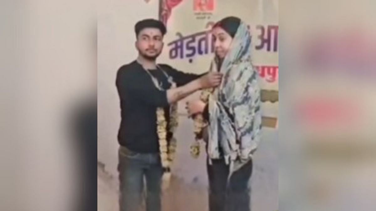 Rajasthan: 'Abducted' Comedian Janvi Modi Seen In Video Marrying Man A ...