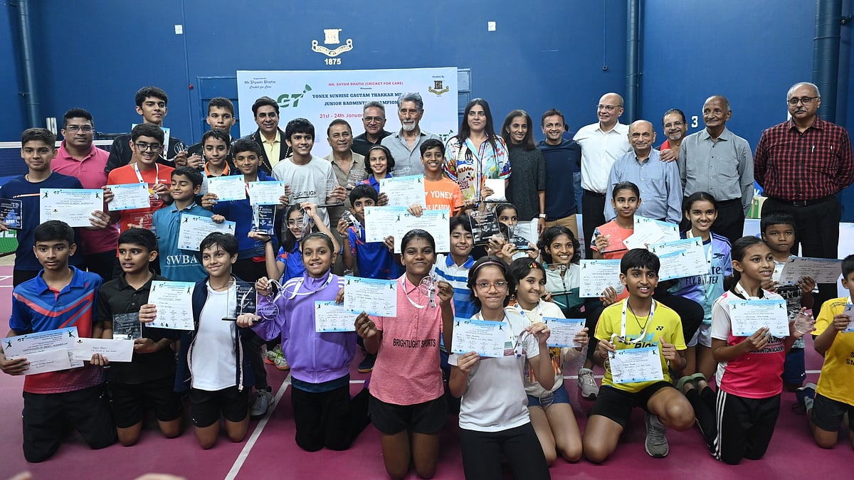 Yonex Sunrise Gautam Thakkar Memorial Maharashtra State Junior Badminton Championships: Aditya ...