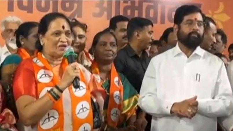 Mumbai: Shiv Sena (UBT) Senior Woman Leader Rajul Patel Joins Eknath ...