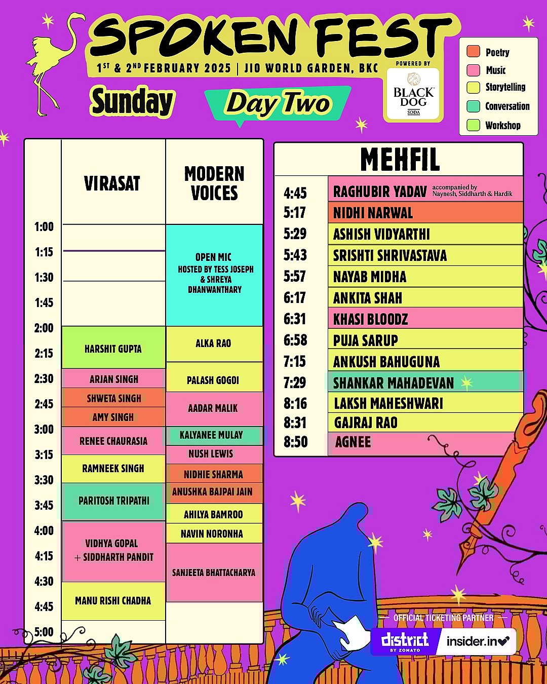 Spoken Fest 2025 Returns To Mumbai! Check Full Artist Line-Up, Ticket ...