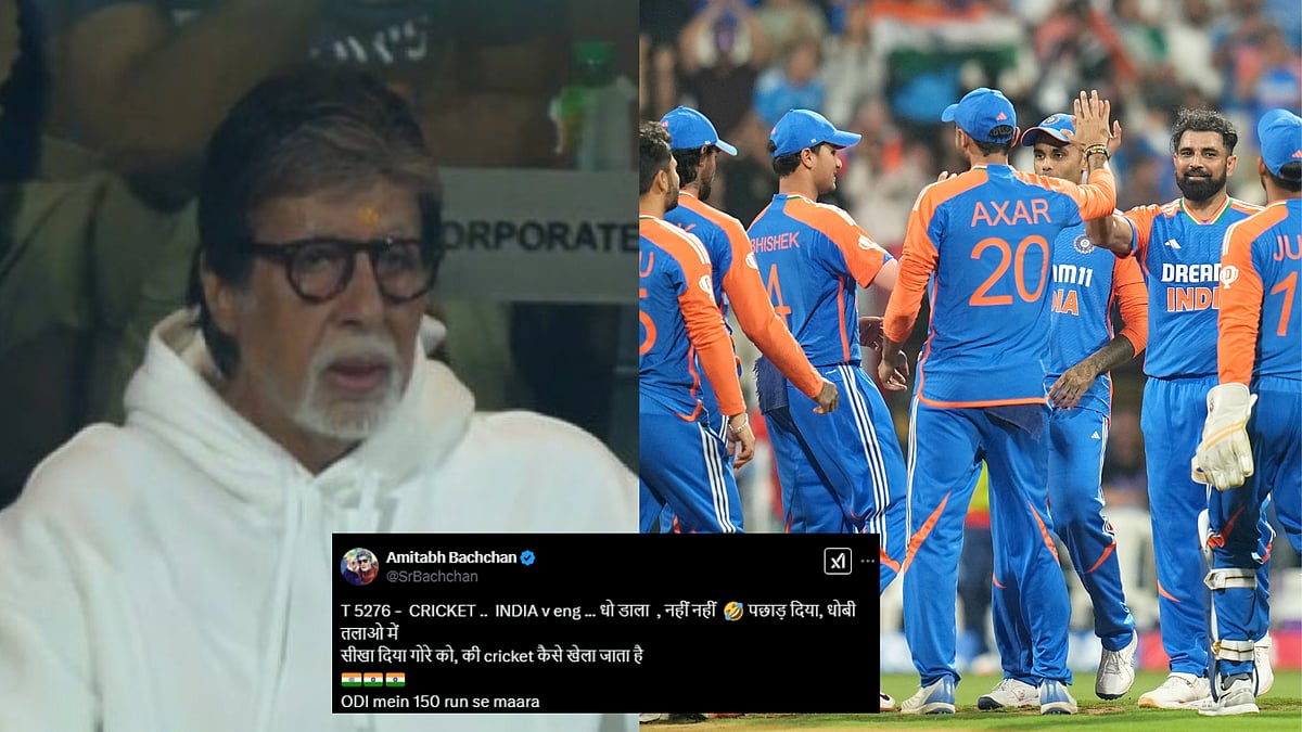 Amitabh Bachchan Reminded By Fans Of Goof Up Between T20I & ODI Match ...