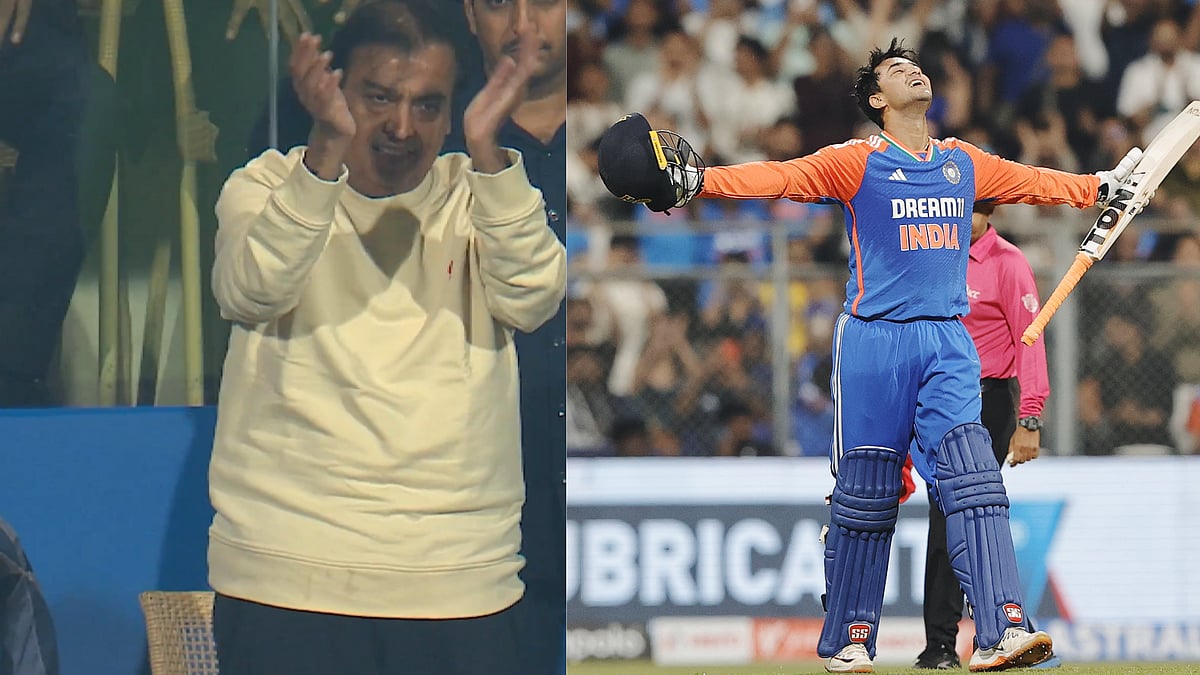 Watch: Mukesh Ambani Gives Standing Ovation To Abhishek Sharma During ...