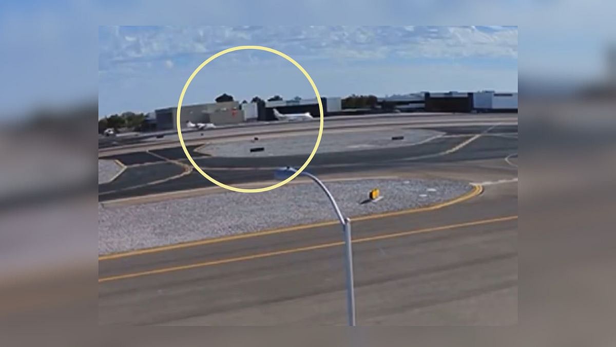 Video: Private Jets Collide In US Killing Pilot, One Of The Jets Is ...