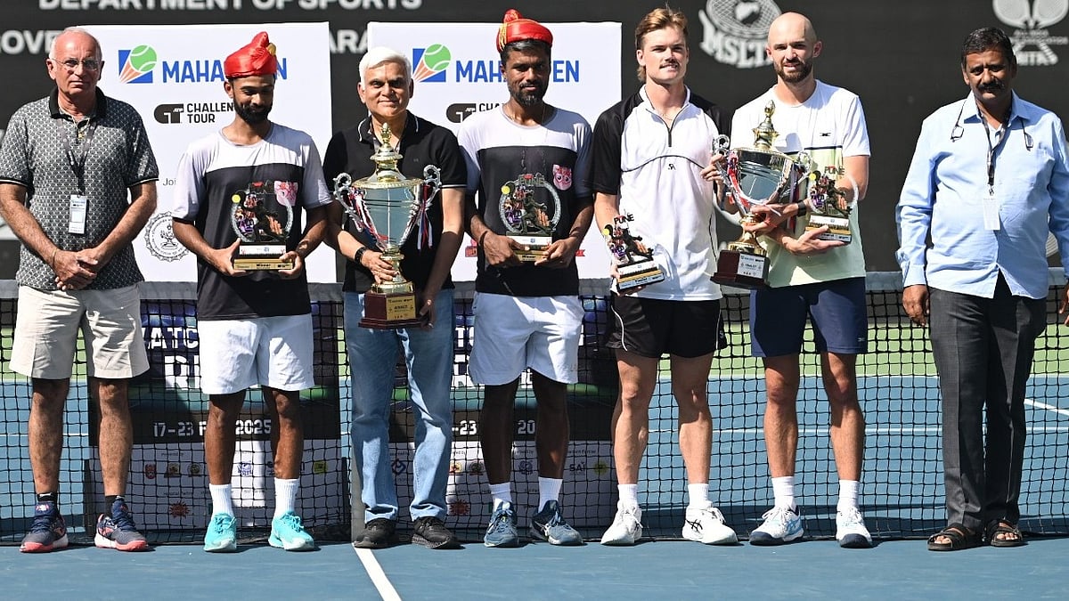 Maha Open ATP Challenger: Jeevan - Prashanth Pair Lift Doubles Crown