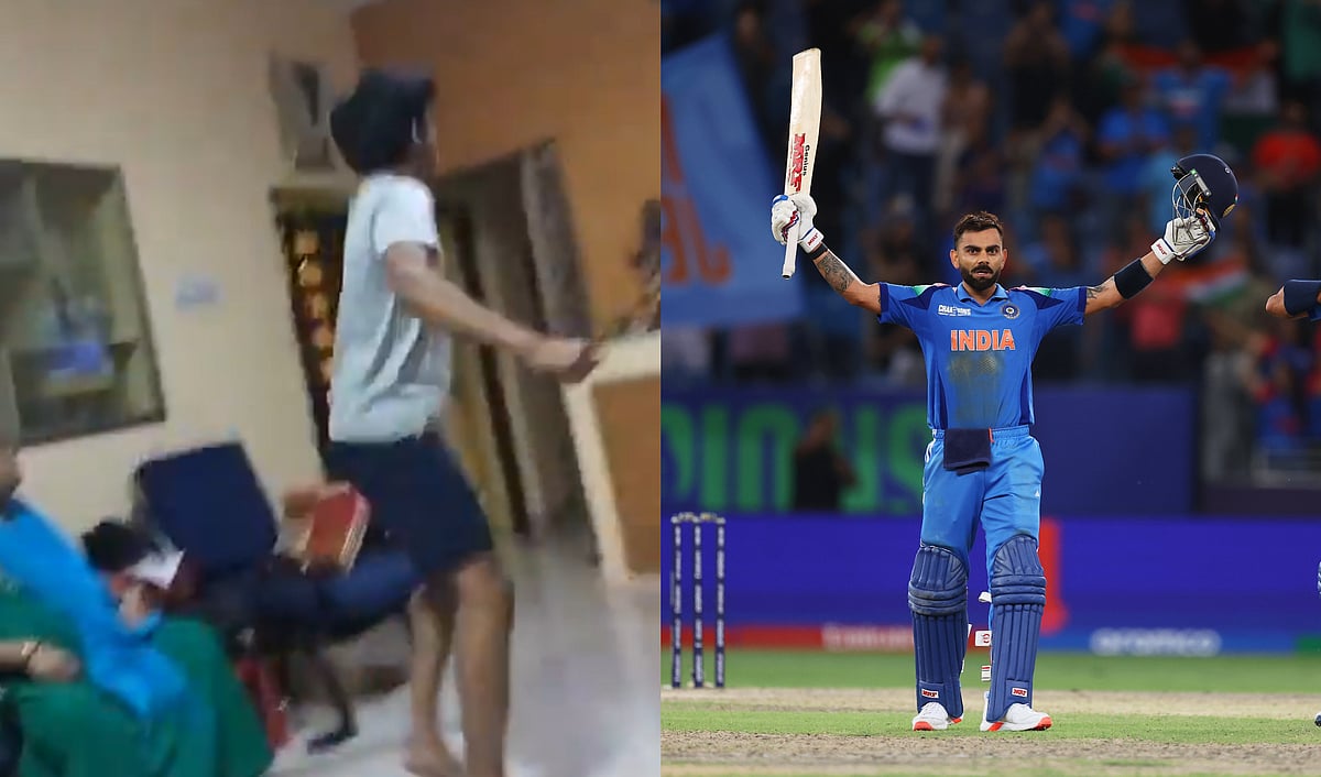 Video: Virat Kohli Fan Celebrates Wildly After Team India Batter Scores ...