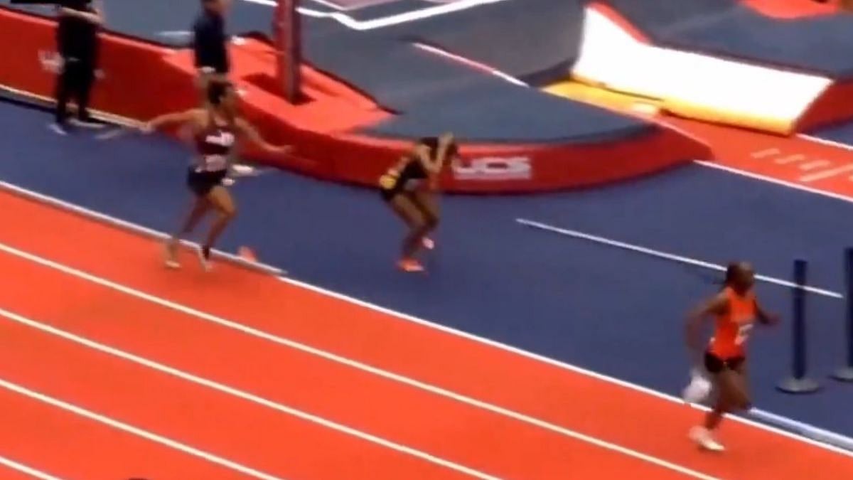 Viral Video: Sprinter Hits Rival With Baton In Virginia High School ...