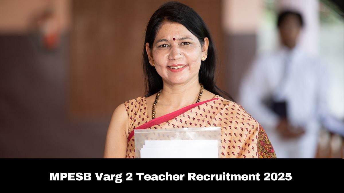 MPESB Varg 2 Teacher Recruitment 2025: Application Process Starts Again ...