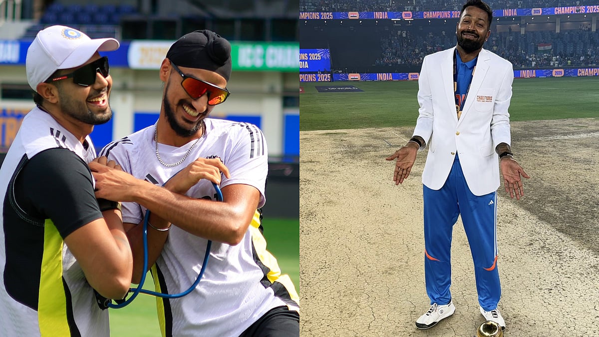 Hardik Pandya, Arshdeep Singh & Harshit Rana Recreate ‘Final Match You ...
