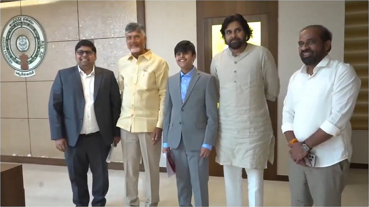 Chandrababu Naidu Meets World's Youngest AI-Certified Professional Who ...