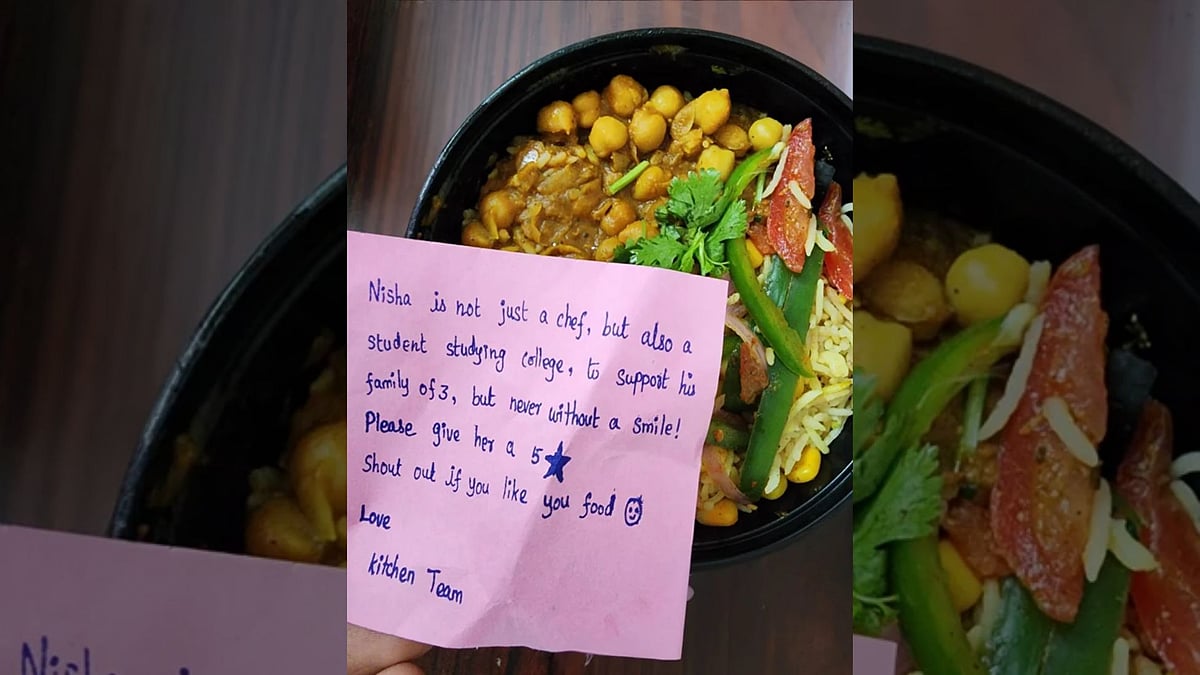 College Student Supporting Family of 3 As Restaurant Chef Asks Customer ...