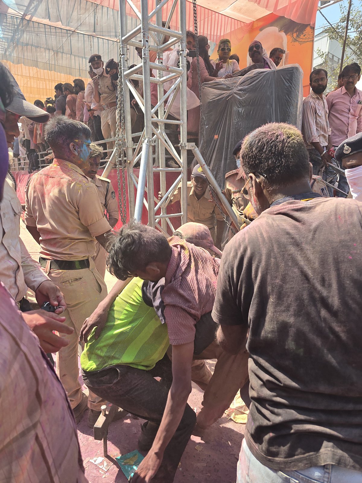 Indore Youth Run Over By Tractor During ‘Gair’ Rally; MP CM Mohan Yadav ...