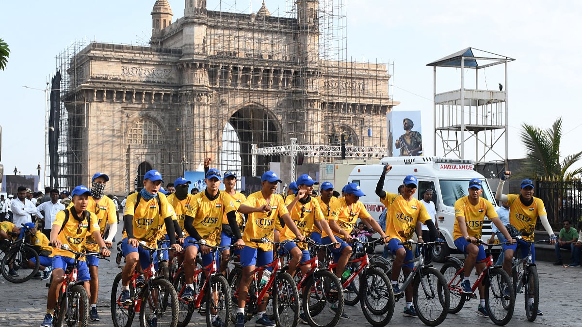 CISF Coastal Cyclothon 2025: Bollywood Stars Welcome Cyclists At ...