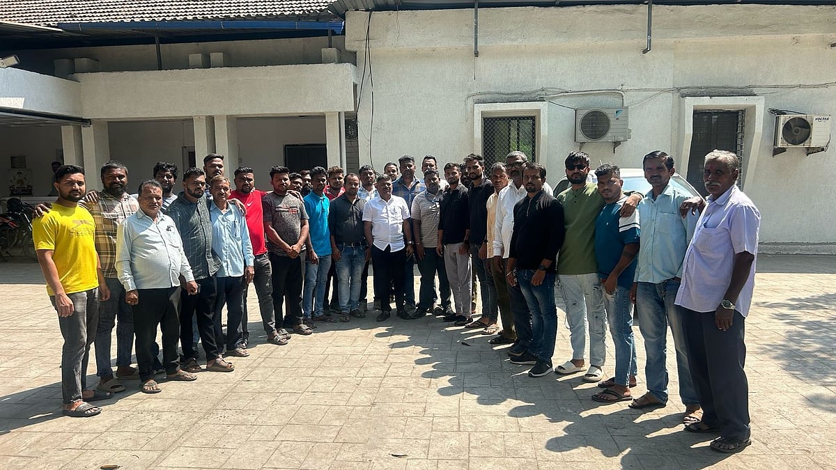 Navi Mumbai News: Taloja Chemical Factory Workers Protest Over Unpaid ...