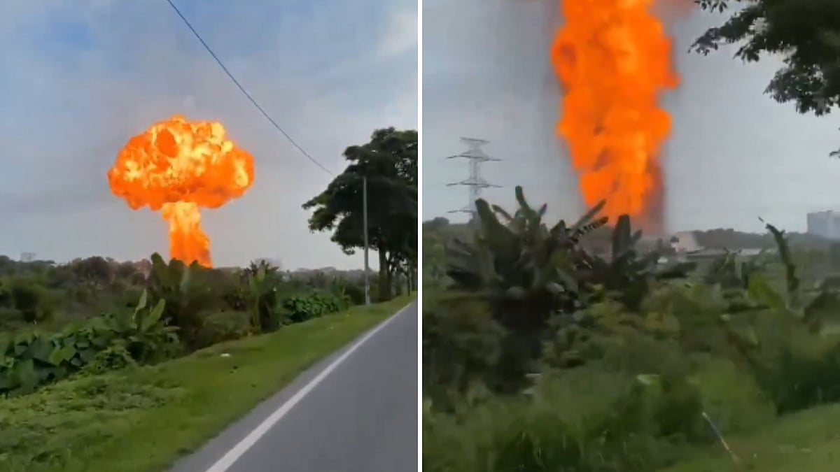 Malaysia: Massive Gas Pipeline Explosion In Putra Heights Triggers ...