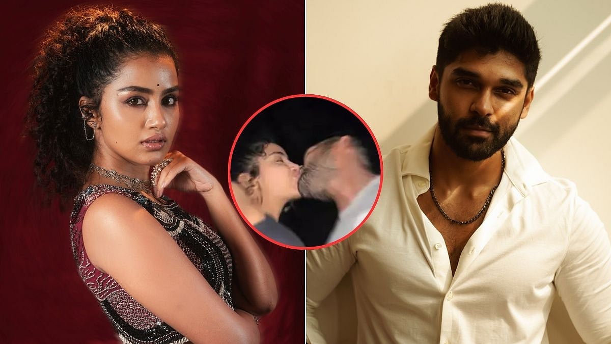 Premam Actress Anupama Parameswaran's Photo KISSING Dhruv Vikram Leaked ...