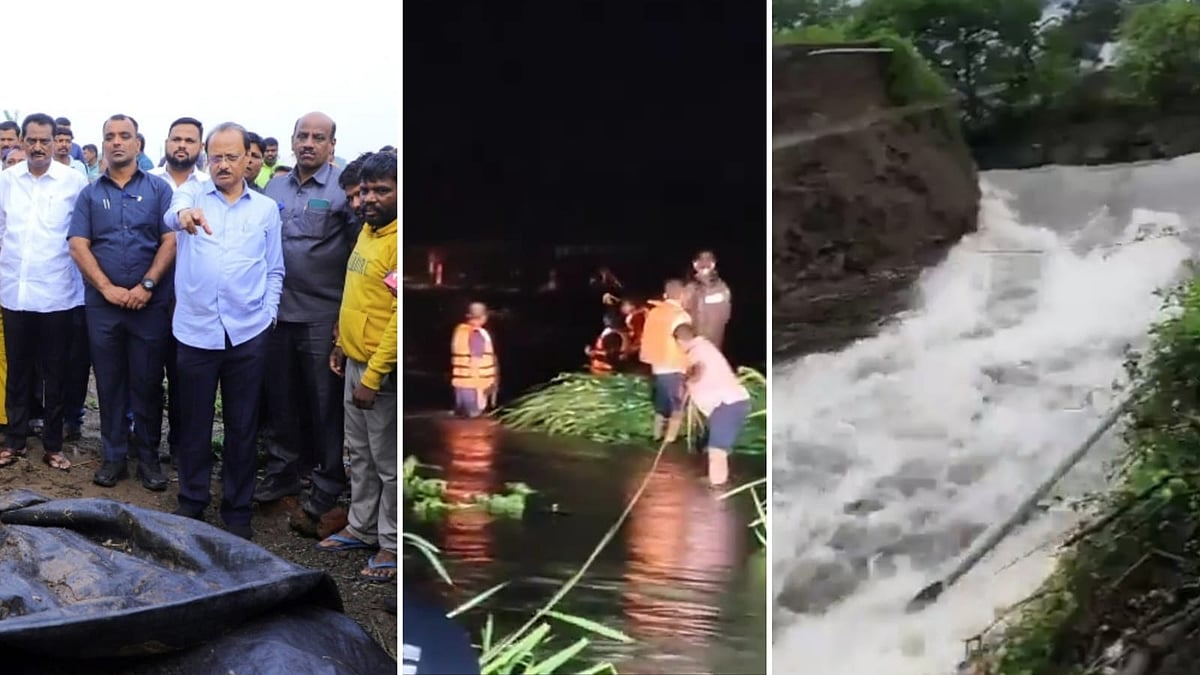 Pune Rain VIDEOS: Heaviest May Rain In 50 Years! Nira Canal Breach ...