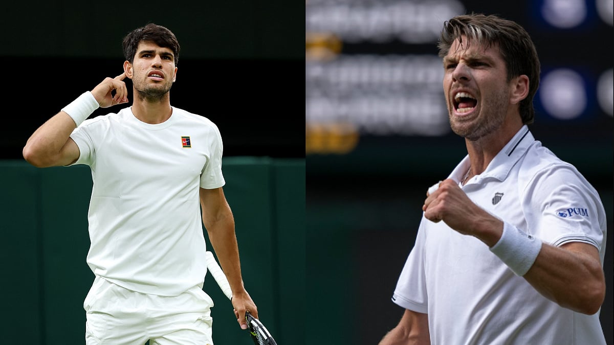 Wimbledon 2025 Quarterfinal: Carlos Alcaraz Vs Cameron Norrie Match ...