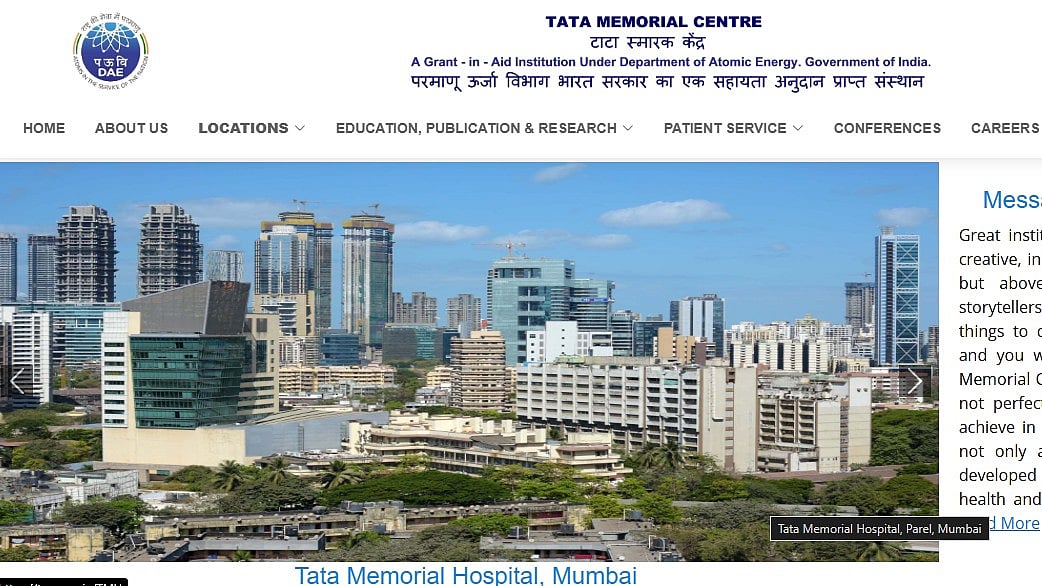 Tata Memorial Centre Recruitment 2025: Apply For Medical Officer Posts ...
