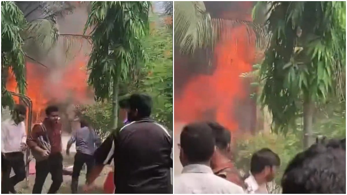Bangladesh Air Force's Trainer F-7 Aircraft Crashes Into School ...