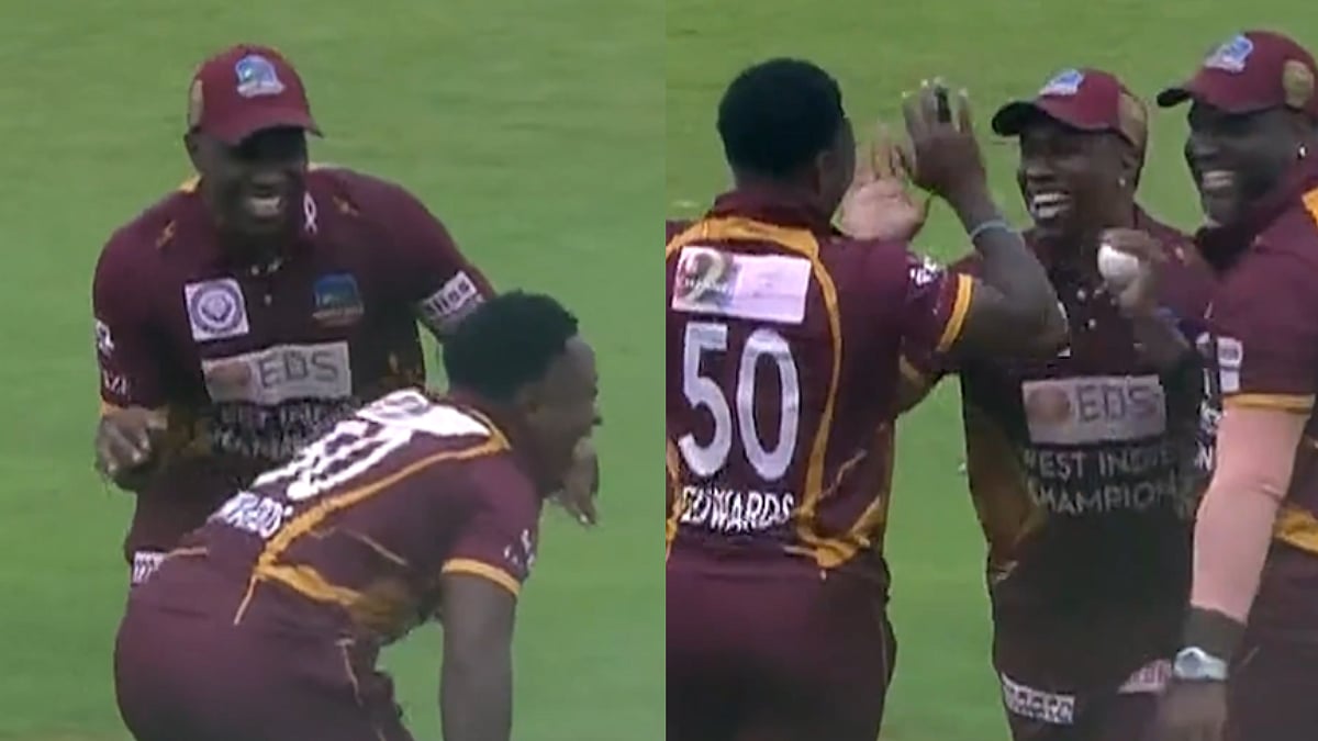 WCL 2025: Dwayne Bravo & Fidel Edwards Light Up Crowd With Iconic Dance Moves During WI C Vs ENG ...