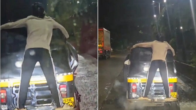 Caught on Camera: Navi Mumbai Man, Auto Driver Nabbed For Risky Auto ...