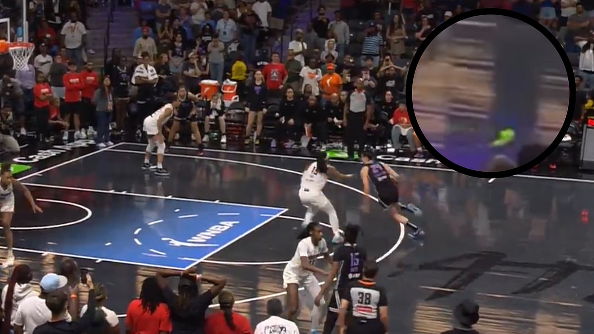 Bizzare! S*x Toy Thrown On Basketball Court During Atlanta Dream Vs ...
