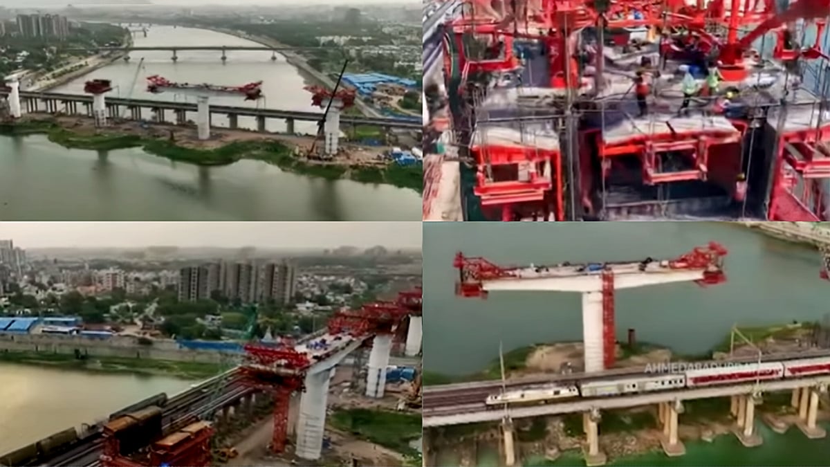 Mumbai-Ahmedabad Bullet Train Update: 36-Metre-High Sabarmati Bridge ...