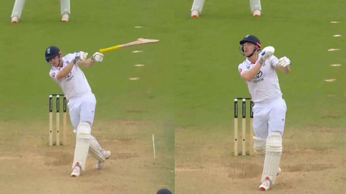 IND Vs ENG, 5th Test: Harry Brook Loses His Bat & Wicket After Hitting ...